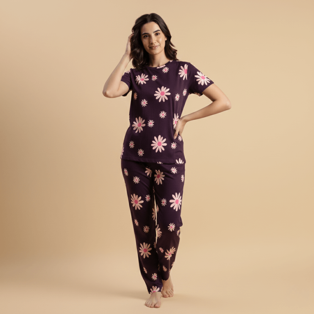 Dots Women’s Comfort Pant Set – Dual Pocket Style (2XL) – Thunipeedika
